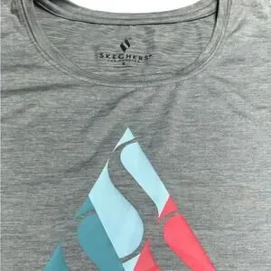 Skechers | Tops | Skechers Womens Small Green Diamond Logo Racerback ...